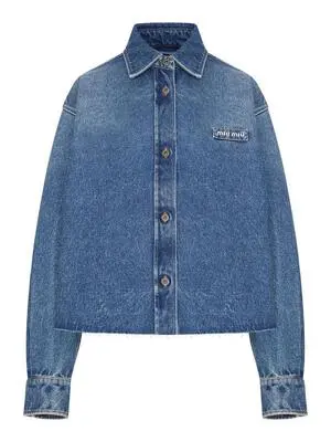 Miu Miu Denim Shirt - Blue