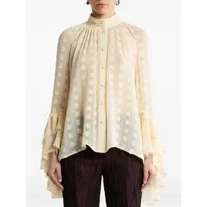 Etro Neutrals Tops Blouses