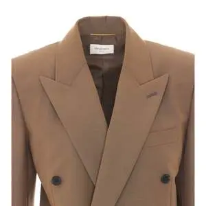Saint Laurent Lightweight Wool And Mohair Jacket