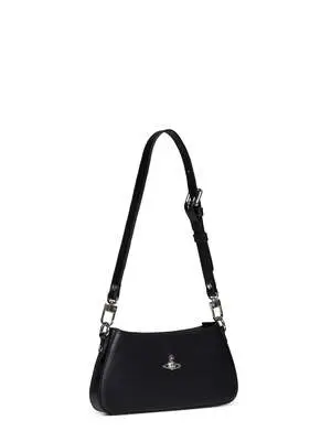 VIVIENNE WESTWOOD Black Tasha Shoulder Phone Shoulder Bag - Multicolor