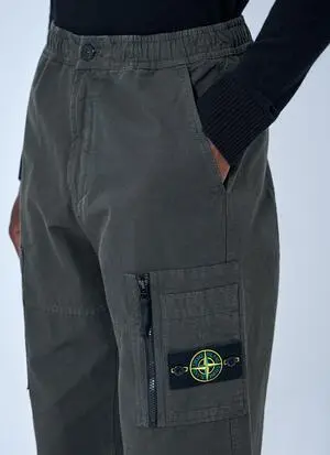 Stone Island Cargo Utility Pants - Gray