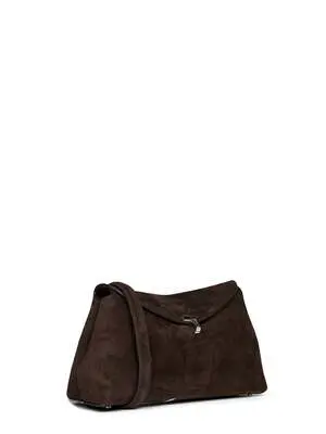 TOTEME Brown T-lock Clutch Bag - Multicolor