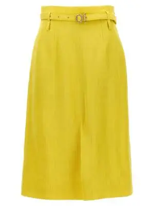 JIL SANDER 66' Skirt - Yellow