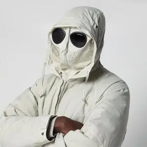 C.P. COMPANY Hooded Jacket With Goggle Lenses