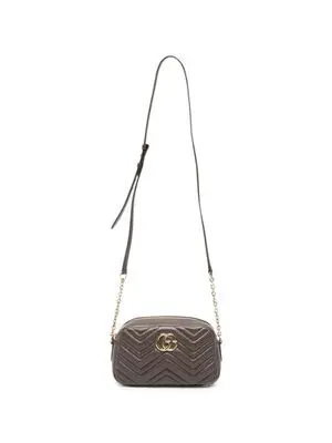 Gucci Gg Marmont Small Leather Camera Bag - Multicolor