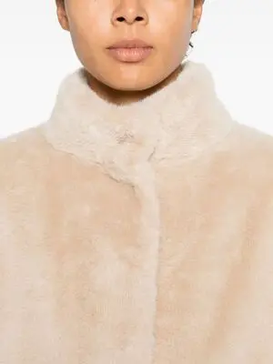 Herno Faux-fur Blouson Jacket
