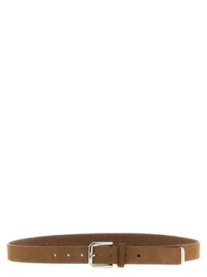 Brunello Cucinelli Braided Leather Belt - Brown