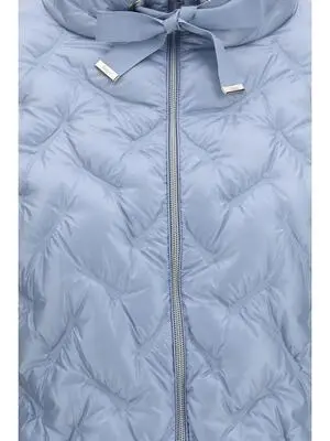 Herno Midi Down Jacket - Blue