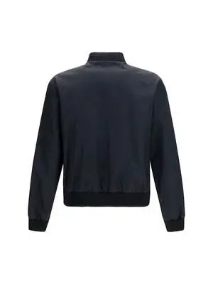 Gucci Reversible Zip Jacket In Lightweight Silk Faille