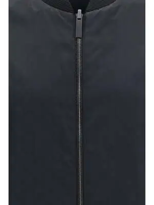 Gucci Reversible Zip Jacket In Lightweight Silk Faille