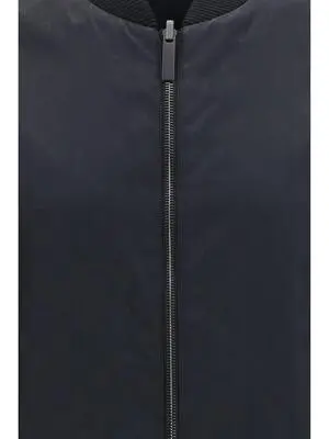 Gucci Reversible Silk Faille Zip Jacket