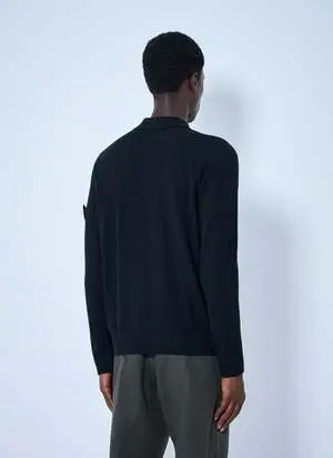 Stone Island Long Sleeve Polo Knit