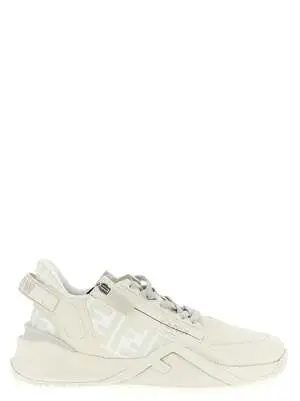 Fendi Flow Sneakers - White