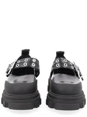 GANNI Ballerina With Logo Buckle