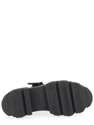GANNI Ballerina With Logo Buckle
