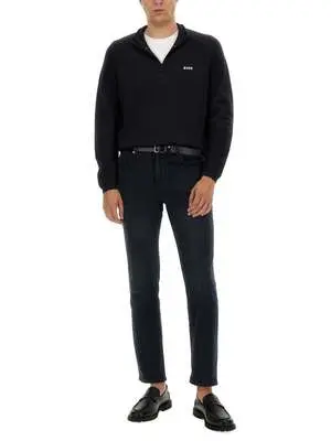 BOSS Logo Detailed Sweatshirt