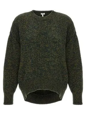 Loewe Double Neck Sweater - Green