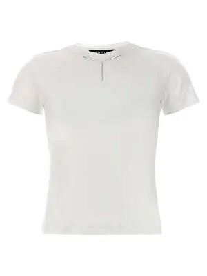 Y/project Stretch Viscose T-shirt - White