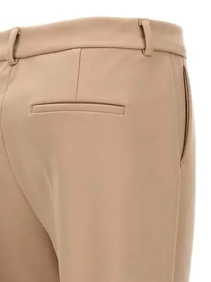 Sportmax Holiday Wool-blend Pants - Cream