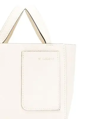 VALEXTRA Leather Bucket Bag - Multicolor