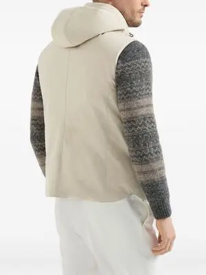 Brunello Cucinelli Wool Padded Vest
