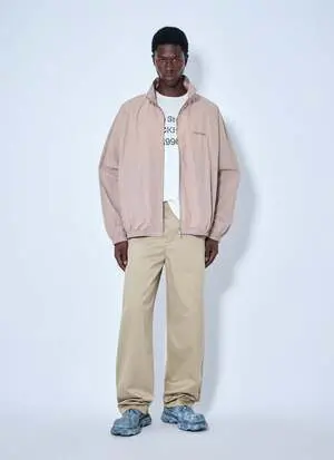 Acne Studios Cotton Satin Tailored Trousers