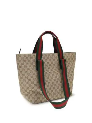 Gucci Small Gg Motif Tote Bag