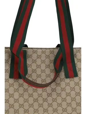 Gucci Small Gg Motif Tote Bag
