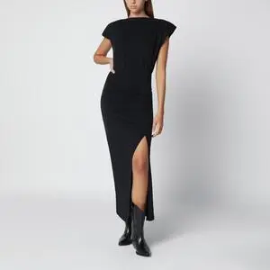 Isabel Marant Étoile Nadela Draped Jersey Dress - Black