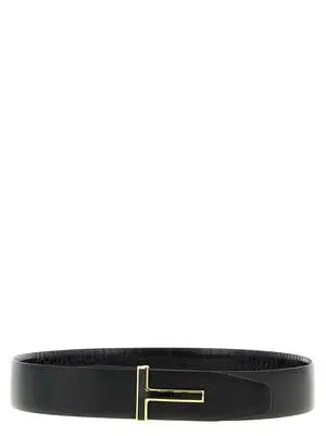 TOM FORD Reversible Crocodile Belt