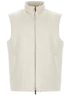 FAY Turtleneck Vest - Cream