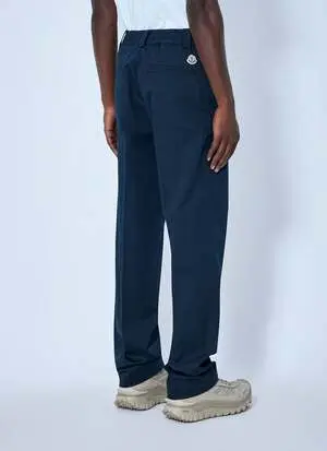 Moncler Straight Leg Tailored Trousers - Blue