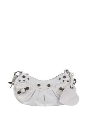 Balenciaga Cagole Xs Shoulder Bag - White