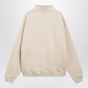 Jacquemus Half-zip Sweatshirt With Logo - Cream