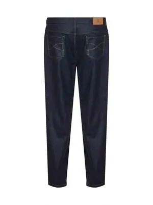 Brunello Cucinelli Virgin Wool Flannel Trousers - Multicolor