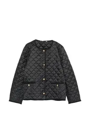 Max Mara Nylon Quilted Blouson Jacket - Multicolor