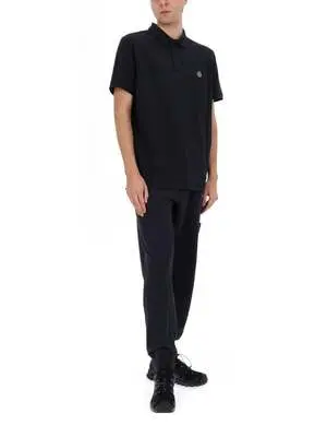 Stone Island Jogger Pants With Logo Patch