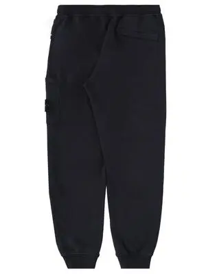 Stone Island Jogger Pants With Logo Patch - Blue