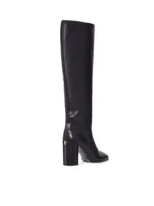 Prada Calf Leather Boots - Black