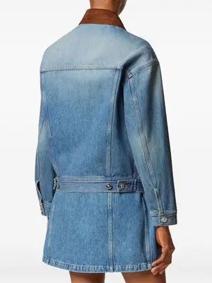 Versace Denim Cotton Jacket