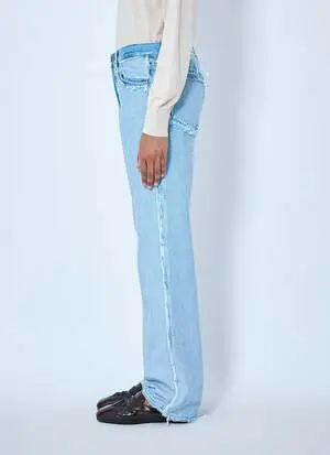 Acne Studios Frayed Denim Jeans