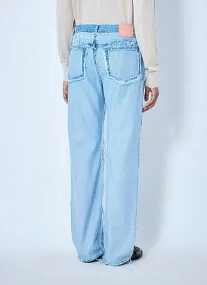 Acne Studios Frayed Denim Jeans