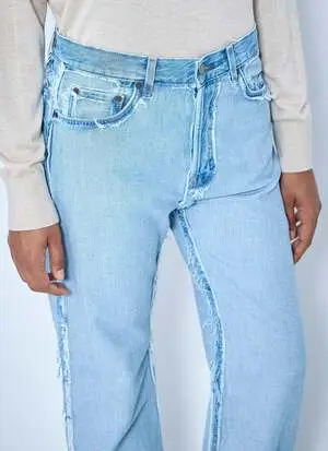 Acne Studios Frayed Denim Jeans