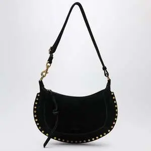 Isabel Marant Étoile Oskan Moon Suede Shoulder Bag - Black