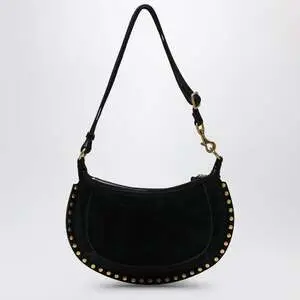 Isabel Marant Étoile Oskan Moon Suede Shoulder Bag - Black