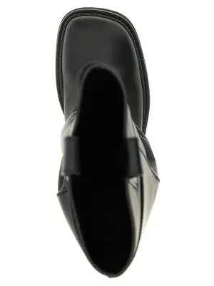 Attico Robin Passeggiata' Combat Boots - Black