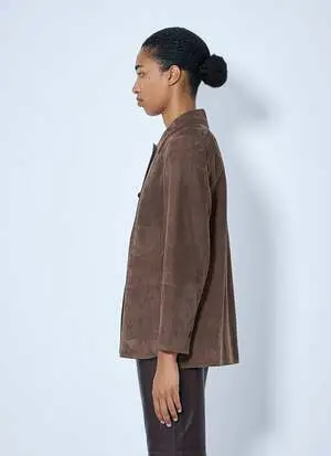 Max Mara Suede Shirt Jacket