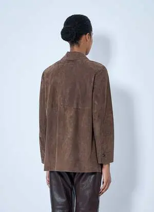 Max Mara Suede Shirt Jacket