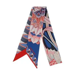 FERRAGAMO Flowers And Butterflies Print Silk Mini Bandeau - Multicolor