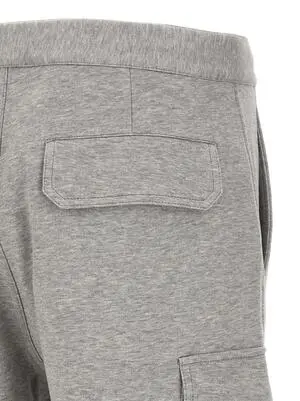 Brunello Cucinelli Cargo Bermuda Shorts - Gray